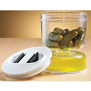 Miles Kimball Storage and Serving Pickle Jar