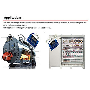 LM YN Digital Thermostat Module K-Type DC 24V -30℃ to 999℃ Temperature Controller Board Electronic, TEM Control Module Switch Red Digital Display