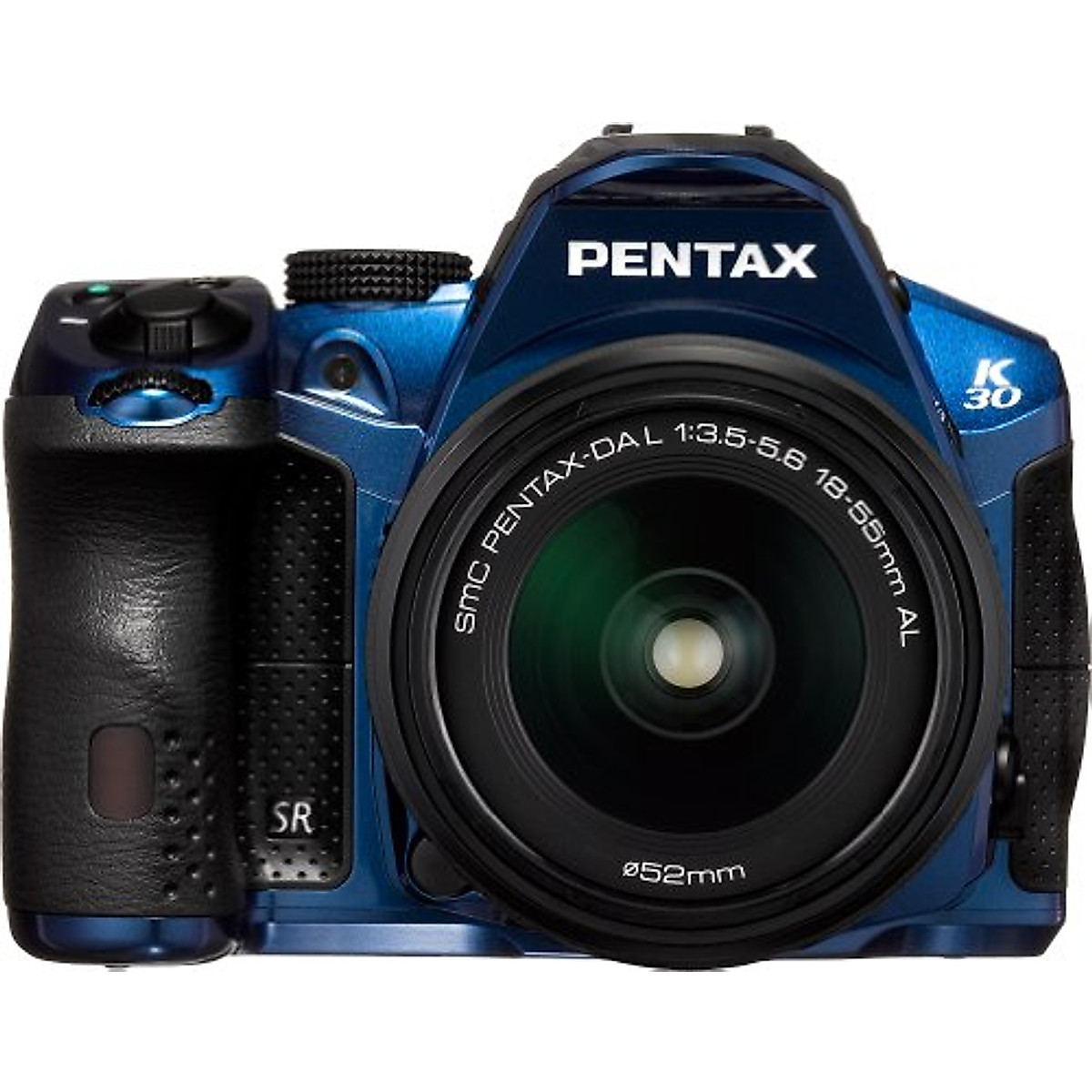 Pentax K-30 Weather-Sealed 16 MP CMOS Digital SLR with 18-55mm Lens (Blue)