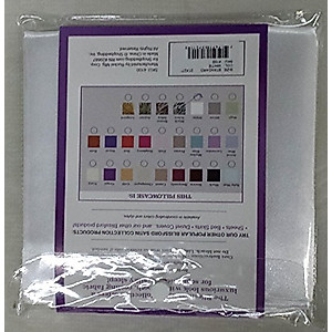 ShopBedding Luxury Satin Pillowcase for Hair – Standard Satin Pillowcase with Zipper, Royal (1 per Pack) – Blissford