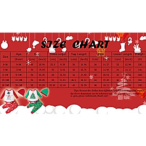 NUBEEHOHO Christmas Reindeer Outfit for Newborn Baby Long Sleeve Bodysuit Novelty Clothing Set 12-18 Month