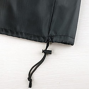 PASONIKA Floor Fan Cover, Dustproof 20'' Industrial Fan Cover, Household Fan Cover for High Velocity Floor Fan, Black