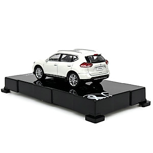 PAUDIMODEL Paudi Model 1/64 Scale Diecast Cars X-Trail Minicar 2018 for Adults Collection Whtie, White