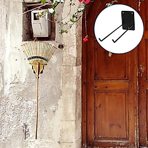 BUTIFULSIC Garden Tool Rack Broom Hanger Garage Wall Organizer Ladder Hooks Garden Tool Organizer Hanger Holder Storage Hook for Garage Trimmer Garage Hooks Mop Rack Broom Rack