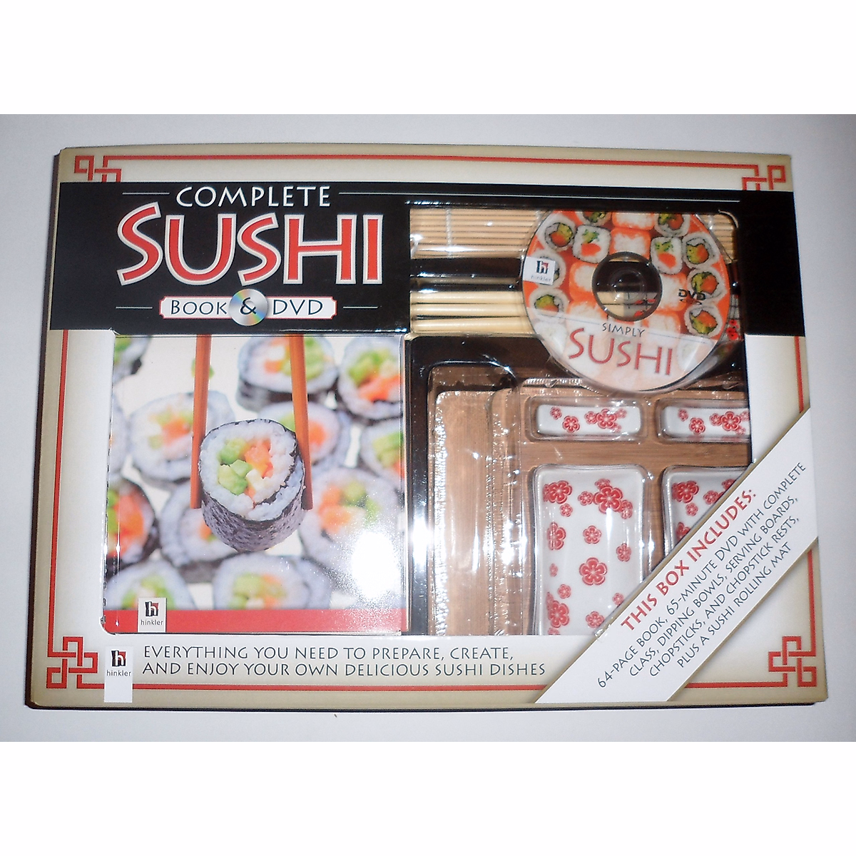 COMPLETE SUSHI BOOK AND DVD