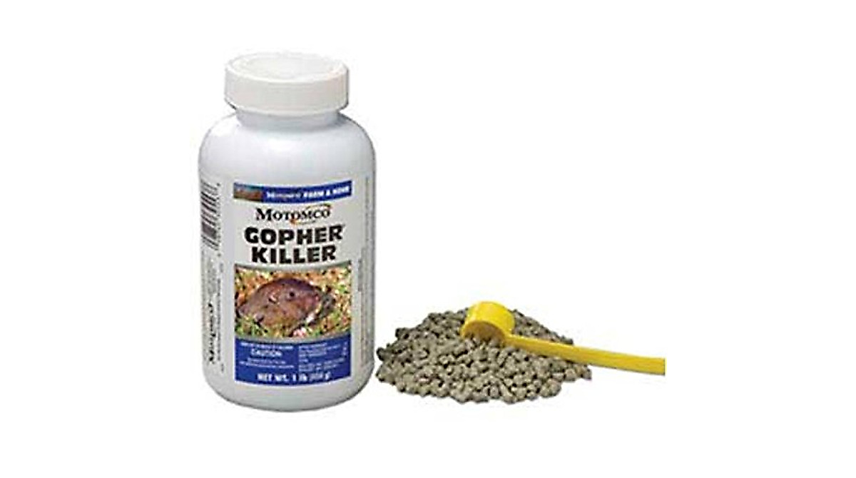 Effective Motomco 32553 Gopher Killer - 1 lb