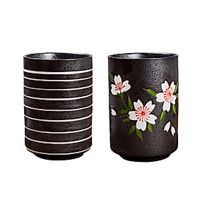 Hemoton 2pcs Japanese Tea Cup Ceramic Tea Mug Hot Drinks Mug Ceramic Coffee Mug Toast Mug Porcelain Tea Cups Chinese Tea Cups Tradition China Tea Cup Tea Glasses Pottery Ceramics Classical
