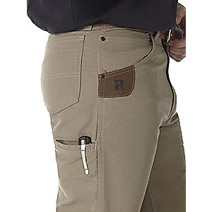 Wrangler Riggs Workwear mens Technician Work Utility Pants, Dark Khaki, 34W x 32L US