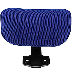 Tofficu Office Chair Headrest Attachment Computer Chair Headrest Adjustable Chair Head Cushion Head Rest for Office Chair(3.0cm Fixing Clips)