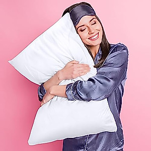 Utopia Bedding Waterproof Pillow Protector Zippered (2 Pack) Standard – Bed Bug Proof Pillow Encasement 20 x 26 Inches