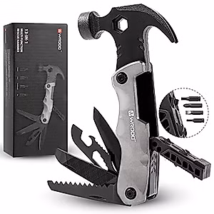Gifts for dad from daugther son WROOC Stocking Stuffers car accessories, camping multitool multi-hammer,cool gadgets for men him, useful birthday gifts for him/husband/boyfriend Valentines gift