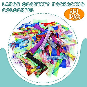 44 Pcs Mixed Color Marble Mesh FIDGET TOY Stress Relieve toy, Focus Enhance, Relieves Stress and Increase Focus for Adults and Children, has helped with ADHD ADD OCD Autism