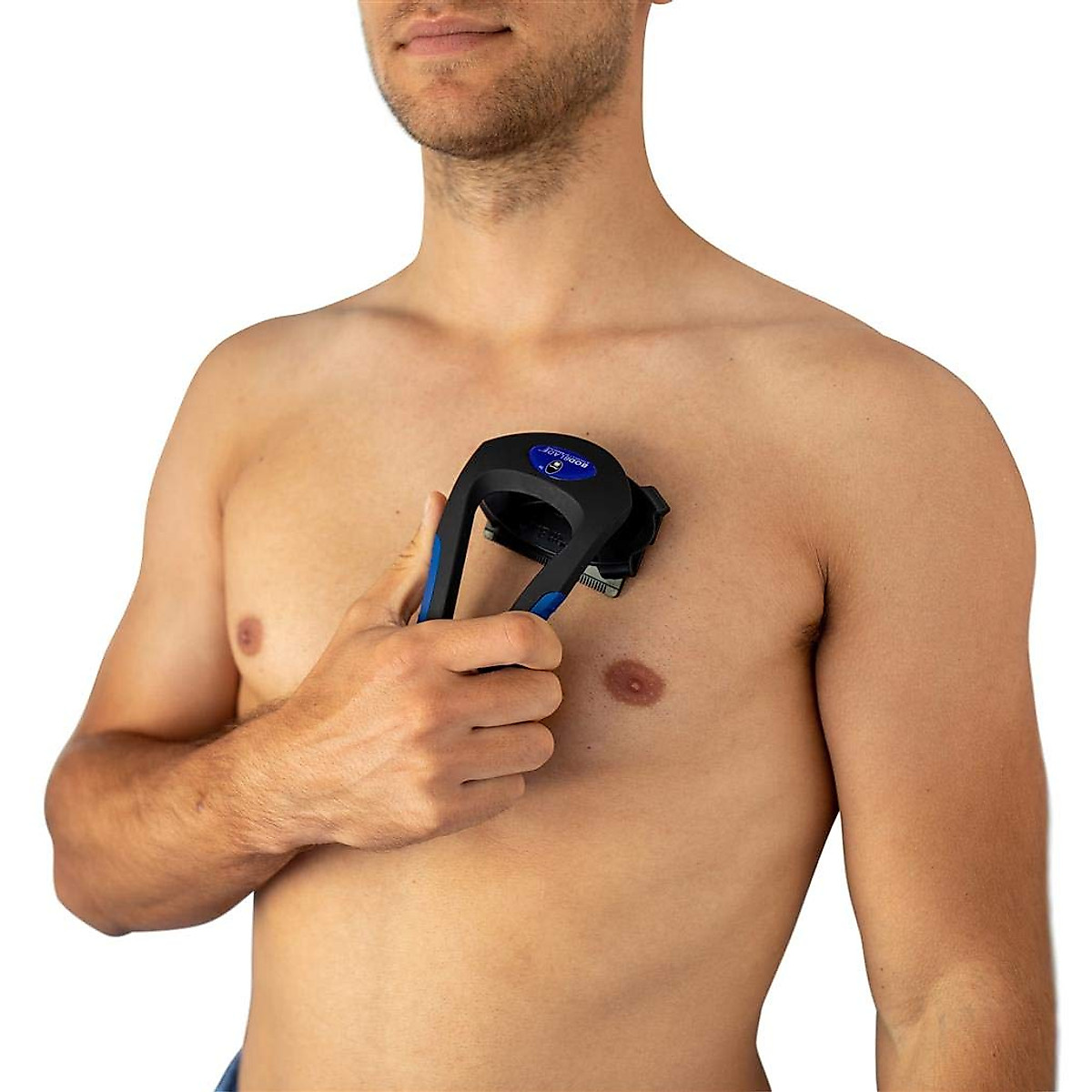 baKblade Body Grooming - BODBLADE - Ergonomic Body Shaver for Shaving Chest, Arms and Stomach Region