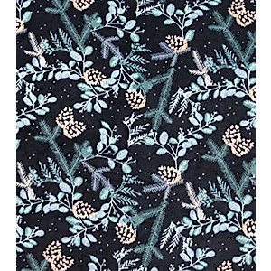 7-piece Cage Liner Set Midwest Double Critter/Ferret Nation “Winter Pinecones Black" for Rats, Sugar Gliders, Ferrets, Chinchillas