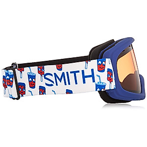 SMITH Optics Gambler Goggle (Youth Fit) Blue Showtime/Rc36/Extra Lens Not Included One Size