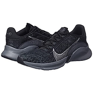 Nike Men's Cross Training Shoes, Black Anthracite Iron Grey, 10.5 US