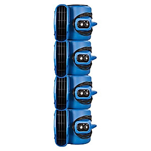 Comfort Zone CZBC121T 1/2HP High Velocity Air Mover, 3-Speeds, Timer, Adjustable Angles, Blue