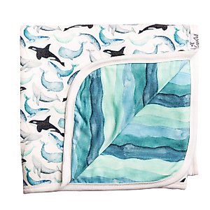 Kai Copper Pearl Three-Layer Baby Blanket: Soft Quilt for Boys & Girls | Breathable, Cozy Toddler Blanket | Newborn Quilt | 46x46 Premium Polyester/Rayon