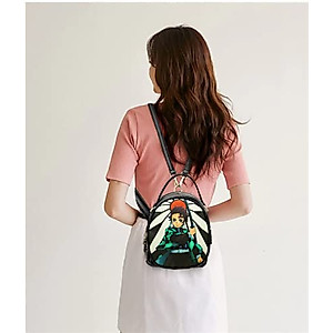 Kerr's Choice Animie Bag Boy Men Slayer Bag Black Backpack Cute Black Purse