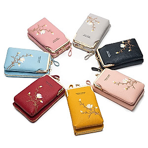 GuaziV Cell Phone Purse Small Crossbody Bags for Women Mini Messenger Shoulder Handbag Wallet with Credit Card Slots