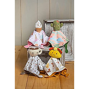 Mary Meyer Soothie Security Blanket, 10 x 10-inches, Sweet Latte