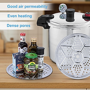 RNSXYAT 2Pcs Pressure Canner Rack, 11 Inch Pressure Cooker Canning Racks, Premium Canner Rack for Pressure Canner, Stainless Steel Pressure Canner Rack Compatible with Presto, All-American and More