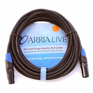 25' Super Flexible FlexSoft Stage-Quality Low-Noise Professional XLR Cable