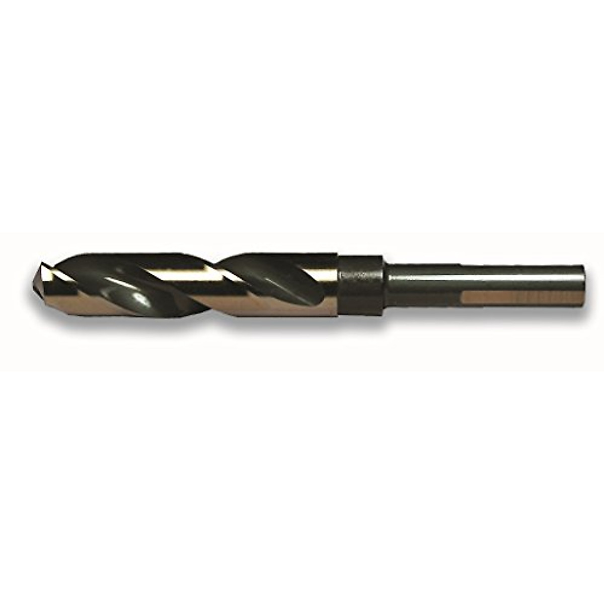 Viking Drill and Tool 25502 Type 280-UBM 135 Degree Split Point Reduced Shank Silver & Deming Drill Bit, 15.0mm