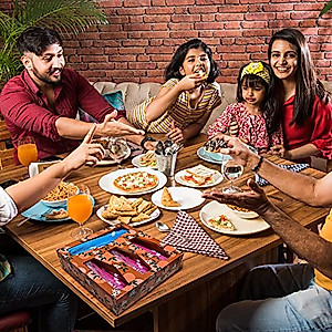 Ziplock Bag Storage Organizer, Bamboo Ziplock Bags Container for Drawer, Food Storage Bag Holders Compatible With Ziploc, Solimo, Glad, Hefty For Gallon, Quart, Sandwich And Snack Variety Size Bags (Citrus)