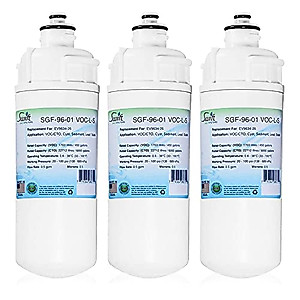 Swift Green Filters SGF-96-01 VOC-L-S Compatible for EV9634-26,EV9730-06,EV9252-68 Commercial Water Filter (3 Pack),Made in USA