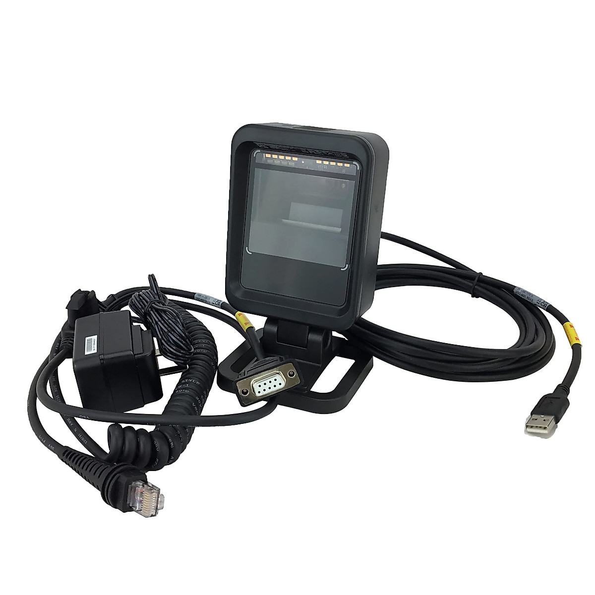 Honeywell Genesis XP 7680g Flexible Hands-Free Presentation Barcode Scanner (1D, 2D and PDF), Includes Power Supply, RS232 Cable and USB Cable (Upgraded Model of 7580g) (7680GSR)