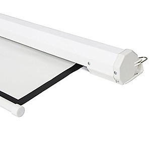 Auto Motorized Projector Screen, HD Portable Projection Screen with Remote Control, Wall/Ceiling Mounted Electric Movie Screen Wrinkle-Free, Great for Home Office Theater TV Usage (80" x 45")