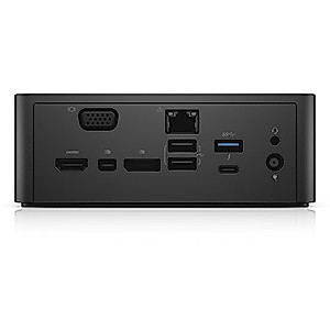 Dell 3GMVT TB16 Thunderbolt 3 Dock with 240W Adapter, Black