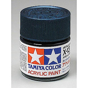 Tamiya America, Inc Acrylic X13 Gloss,Metal Blue, TAM81013