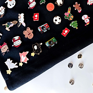 Mi Ya Mi Lai 2 Pcs Pin Board for Enamel Pins,Enamel Pin Display Banner,pin Collection Board,pin Display Board,Enamel Pin Banner for enamel pins,Pin Organizer,Trading Pin Display Case.
