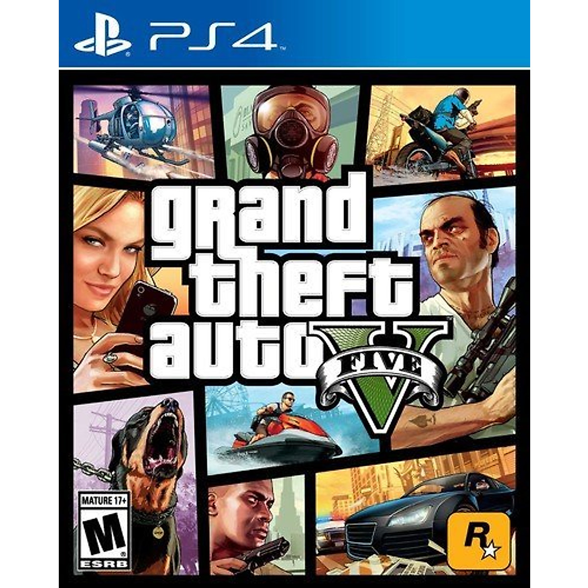 Grand Theft Auto V - PlayStation 4 (Renewed)