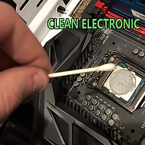 Cotton Swabs with Wooden Sticks/Double Tipped Natural Bamboo Cotton Buds 900pcs