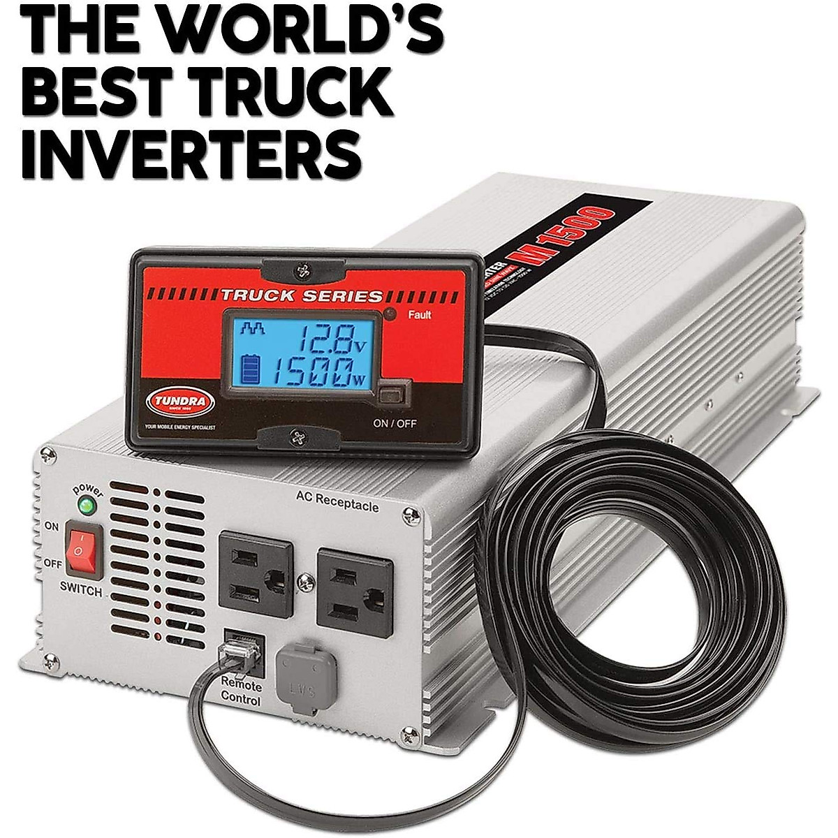 Tundra M Series - Power Inverter - Modified SINE Wave 2000W / 12 Volts DC to 120 Volts AC - M2000