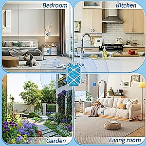 Aaronmichael Insect Trap Refill Kit, Attracting Trapping Insects Replacement Kit, Safe Non-Toxic Easy to use (4 Pack)