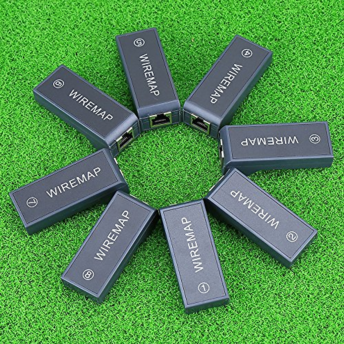 Nf-8108-m Multifunction Network LAN Phone Cable Tester Meter Cat5 Rj45 Mapper 8 Pc Far End Test