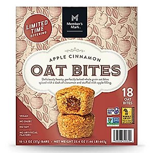 Generic Members Mark Apple Cinnamon Oat Bites (18 pk.)