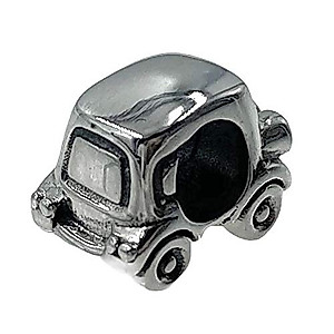BOLENVI Jeep Car Truck 925 Sterling Silver Charm Bead For Pandora & Similar Charm Bracelets or Necklaces