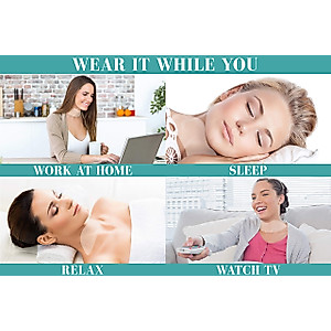 Neck Wrinkle Patches - Advanced Anti Aging Neck Wrinkle Pads for More Visible Skin Firming & Neck Tightening - Overnight Reusable Silicone Wrinkle Patches - Crepe Erase & Neck Lift (1-mo Supply)