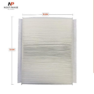 Cabin Air Filter Replacement - Pack of 1 - Made in USA - Compatible with Various Volvo Trucks VAH/VH/VHD/VNM/VN & VNL/VNL 300/VNX/VT/9700 Series, Autocar Trucks Xpeditor - Replaces O.E. 20435801