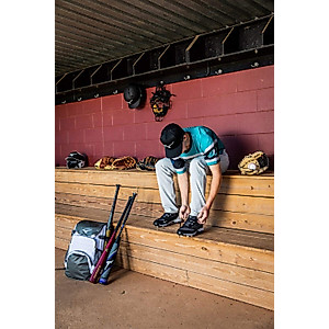 Mizuno Organizer OG5 Backpack, Shocking Pink-Grey