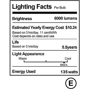 2pcs 135W Light Bulb 5500K CFL Daylight Spiral Softbox Lighting Kit Bulb in E27 Socket for Photography Photo