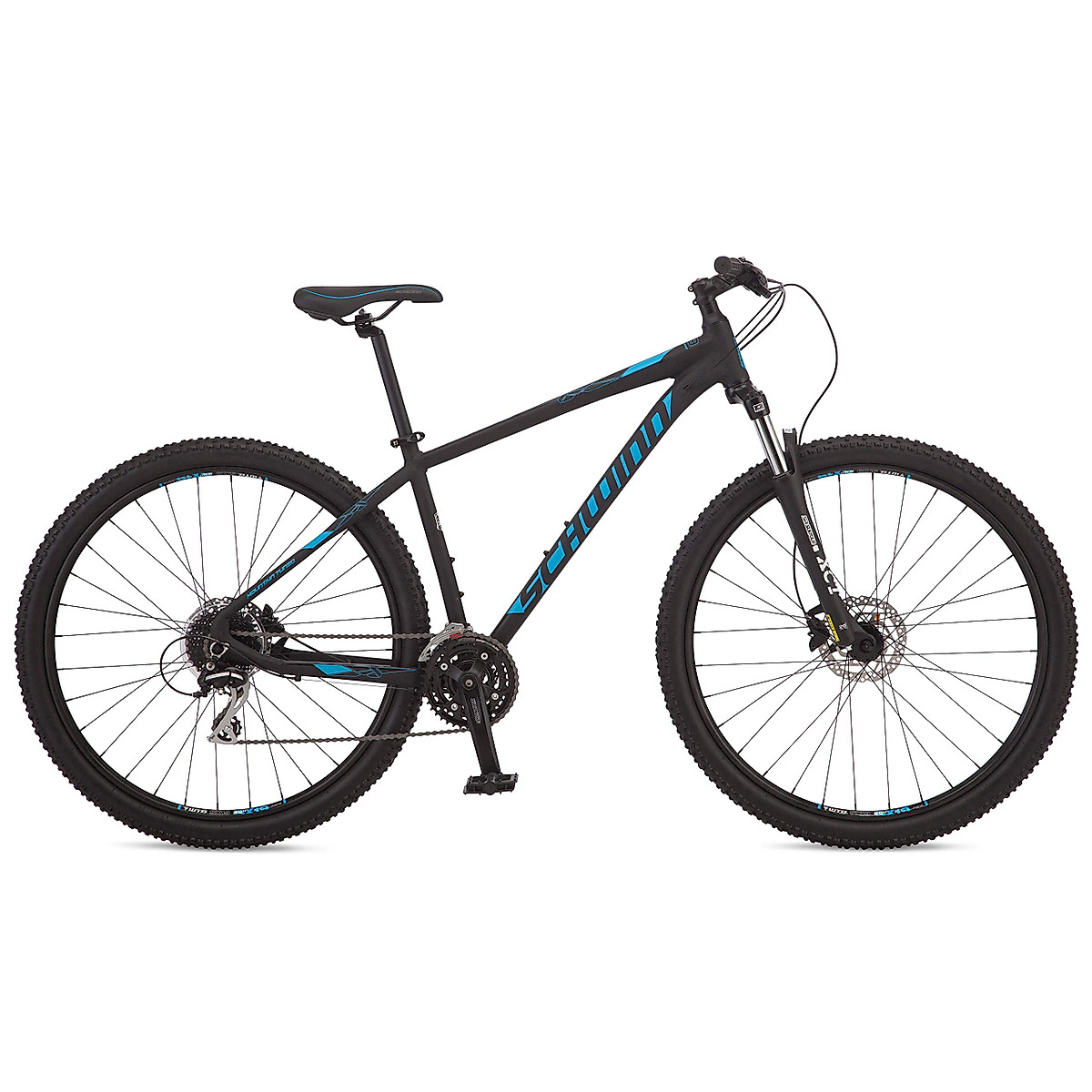 Schwinn Moab 3 Adult Mountain Bike, Mens Medium Aluminum Frame, 24 Speeds, 29-Inch Wheels, Hydraulic Disc Brakes, Black