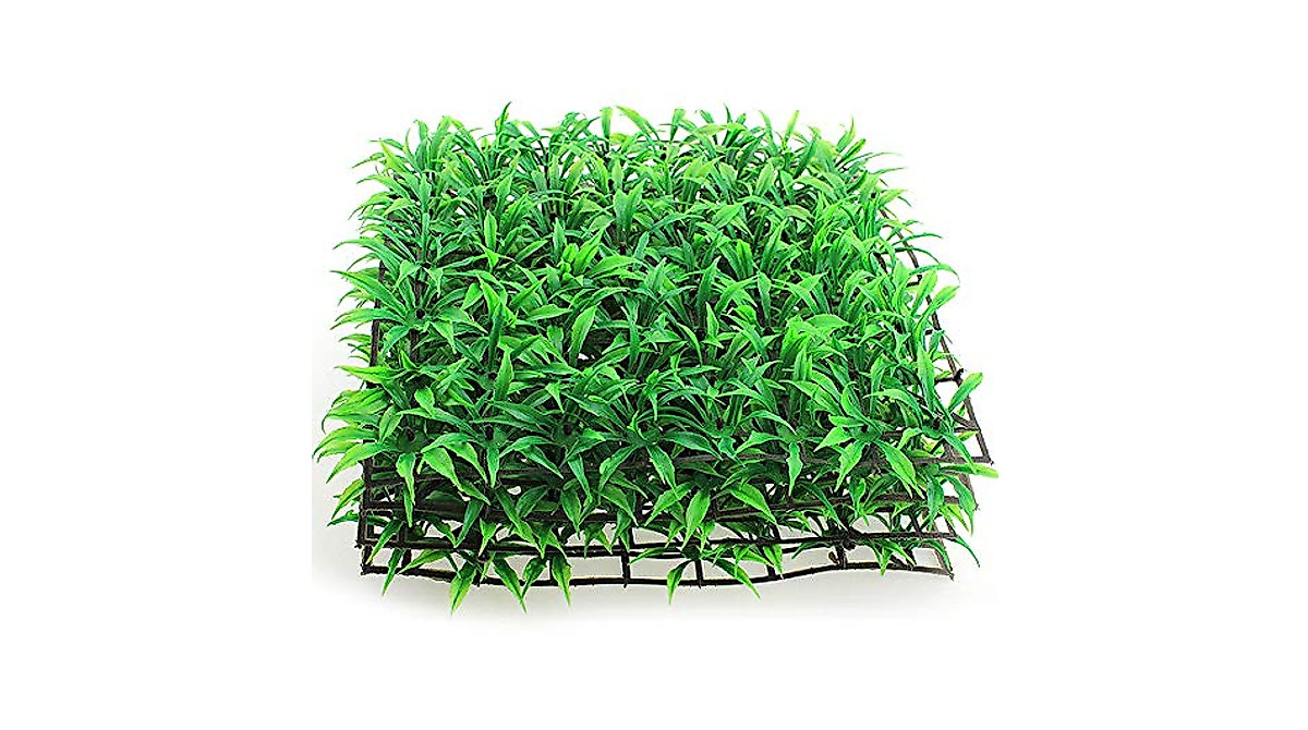 Saycker Aquarium Grass Mat - Realistic Artificial Fish Tank Decor