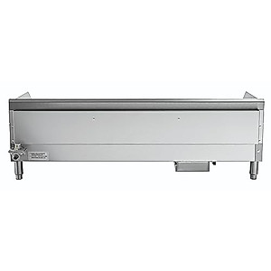 Kratos 29Y-006 48" Wide Commercial Gas Countertop Griddle with Manual Controls, 4 Burners, 120,000 BTU