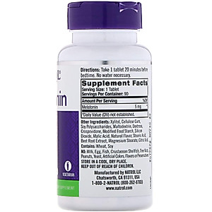 Natrol Melatonin 5mg Fst Dslv